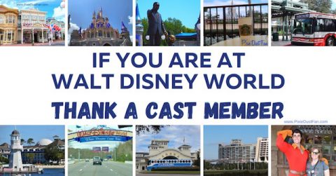 How To Thank And Support Disney Cast Members | Pixie Dust Fan